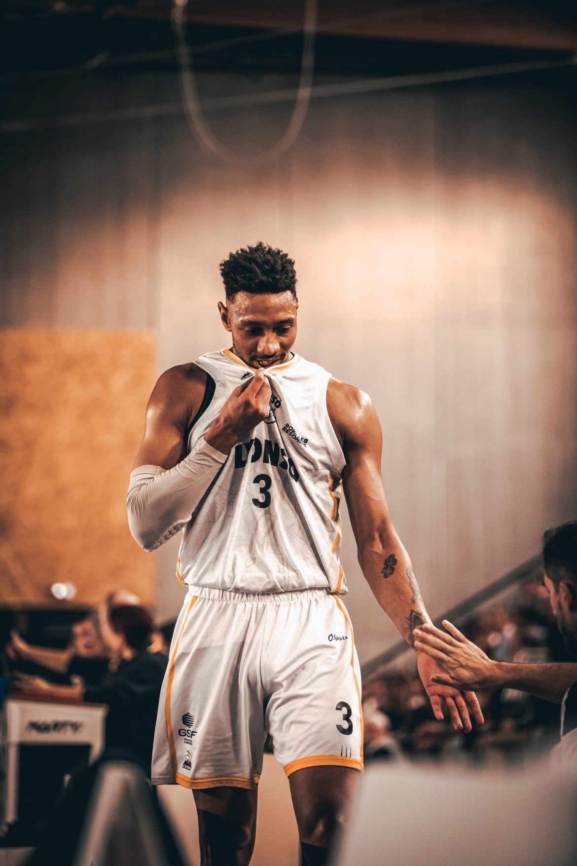 N1 - Communiqué : Départ de Joshua Sykes - LYONSO Basket